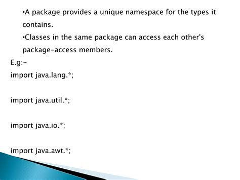 Oops Concept In Java Object Oriented Programming In Java Pptx