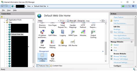 C Setting Up ASP Settings Using Microsoft Web Administration Stack Overflow