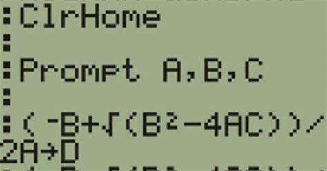 Coding On A Ti 83 83 Calculator Album On Imgur