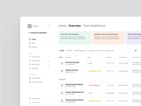 Document Dashboard Concept By Charles Postiaux On Dribbble