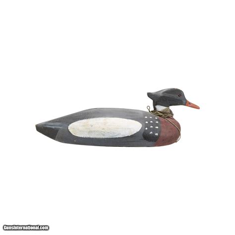 Pair Of Merganser Decoys For Sale