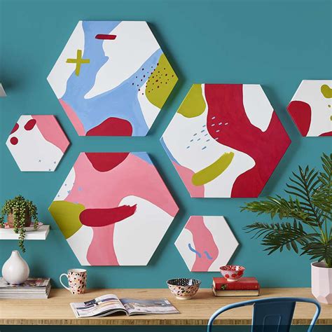 Hexagon Wall Art Project Spotlight Australia