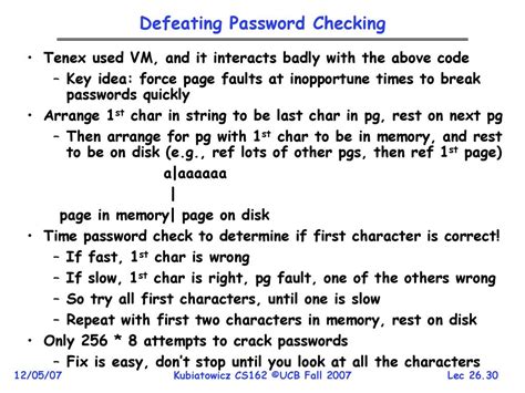 Cs162 Operating Systems And Systems Programming Lecture 26 Protection
