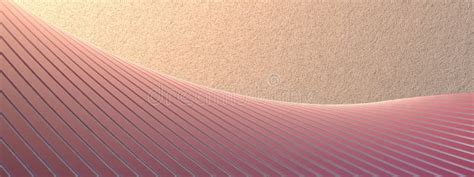Elegant Modern 3d Rendering Abstract Background With Bend And Twisted Curves Modern Luxury