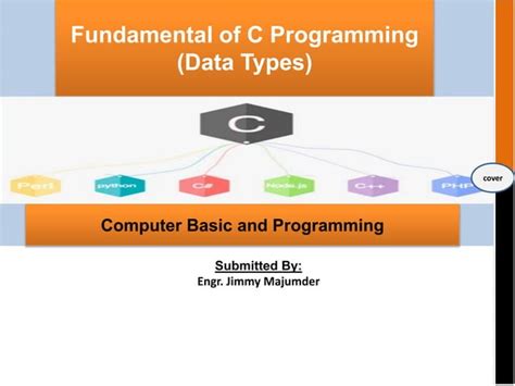 Fundamental Of C Programming Data Types Ppt
