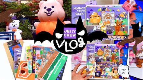다꾸러의 축제 ﾉ HALLOWEEN 젤리크루 할로윈 스티커 파티 VLOG할로윈 스티커 구경하고 같이 다이어리 꾸미기까지 할로윈 스꾸 Happy