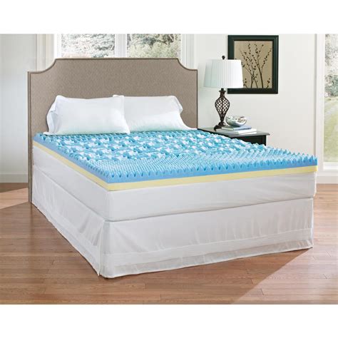 Broyhill 4 In Queen Gel Memory Foam Mattress Topper Imtopb401qn The