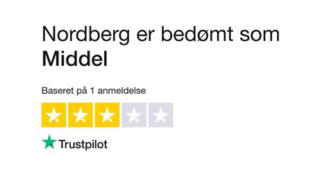 Anmeldelser af Nordberg | Læs kundernes anmeldelser af nordberg.dk