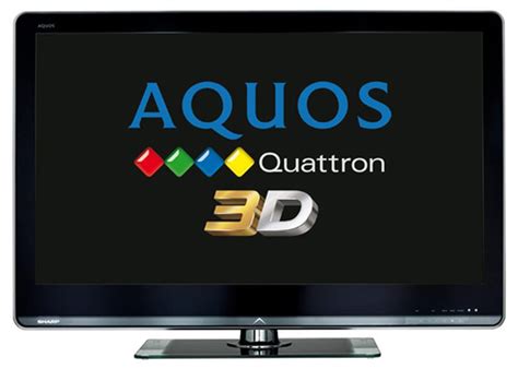 Sharp Aquos Quattron 3d Tv Three Dimensional Four Play Hardwarezone