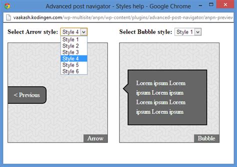 advanced post navigator by vaakash codecanyon