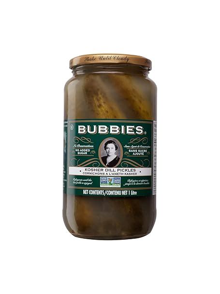 Bubbies Pure Kosher Dill Pickle 33 0 Oz Pack Of 1