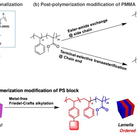 Chemical Modification Of Ps B Pmma A Previous Works On Junction Download Scientific Diagram