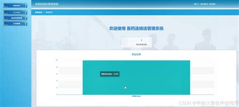 【开题报告】基于springbootvue医药连锁店管理系统（程序源码论文 计算机毕业设计 Csdn博客