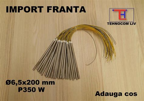 Rezistenta Cartus D65mm L200 Incalzire Bacuri Focsani Tehnocom Liv Rezistente Electrice