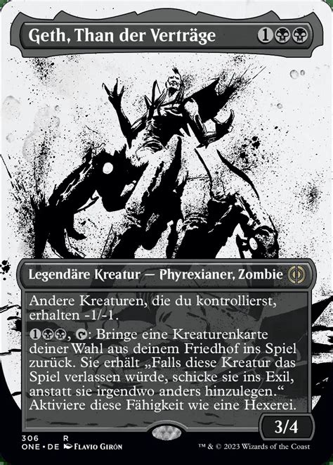 Geth Than Der Verträge Mtg Phyrexia All Will Be One 306 Deutsch Magic The Gathering