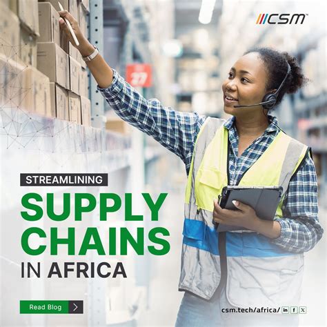 Csm Tech Africa On Linkedin Csmtech Csmtechafrica Suppychainmanagementsystem
