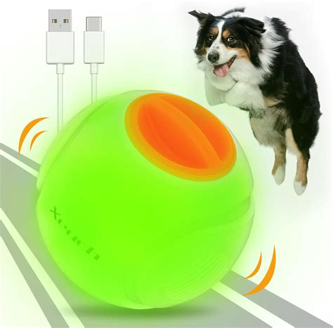 Xeuch Led Dog Ball Rechargeable Light Up Interactive Dog Ball Toys