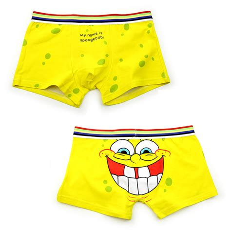 Mens Cotton Boxers Branded Sexy Cartoonthemed Superman Spongebob Underpants › Free Shipping › Up