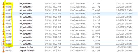 Bash Ffmpeg Command Exports Flac With Wrong Length Metadata Works Fine For Mp3 Stack Overflow