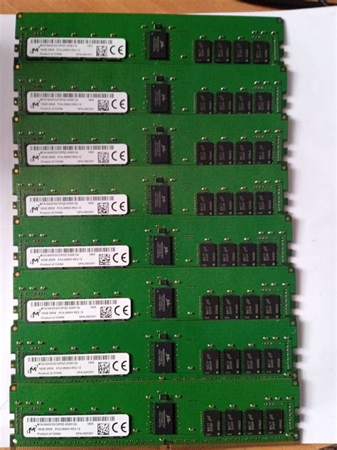 Оперативна пам ять micron 16gb ddr4 ecc 2666mhz 500 грн