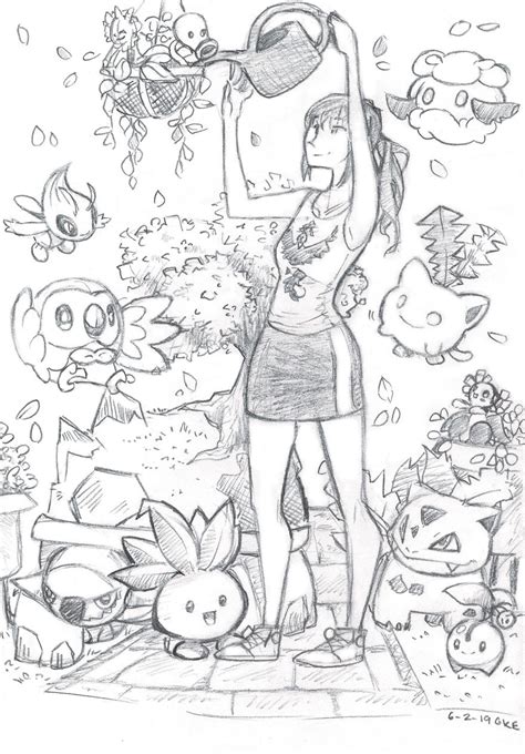 Im On A Quest To Draw Groups Of Pokémon From All Types By The End Of The Year And Im