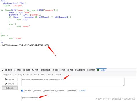 [swpuctf 2021 新生赛]easy md5 md5 name md5 password csdn博客