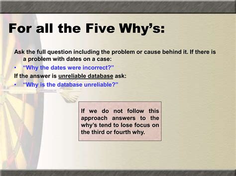 Why Why Analysis Training Presentation Pptx