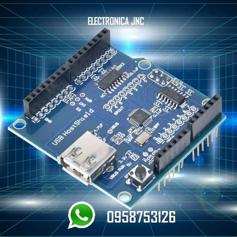 USB HOST SHIELD PARA ARDUINO Electronica JNC