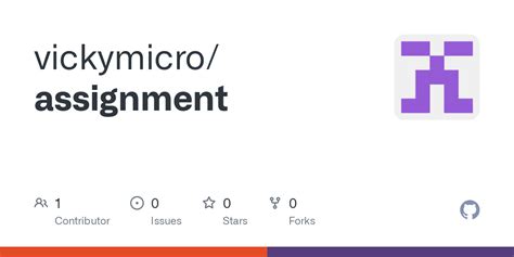 GitHub Vickymicro Assignment