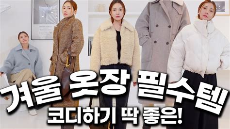 겨울에 항상 입을 옷이 없는 이유😭옷장에 있어야 할 실패 없는 데일리 5가지룩 ️ Youtube