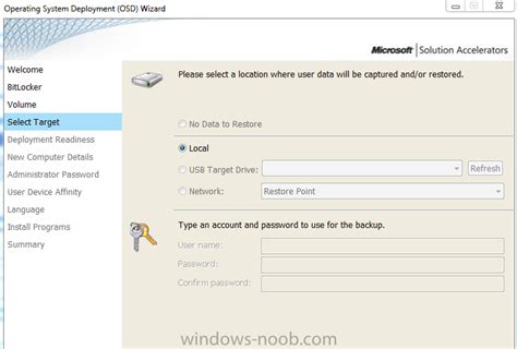 SCCM MDT Replace Scenario UDI Wizard Configuration Manager Windows Noob