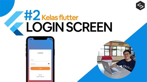 Tutorial Flutter 2 Membuat Login Screen Dengan Flutter Youtube