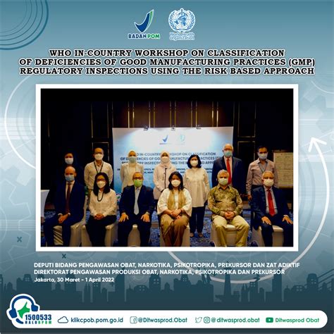 Who Workshop On Classification Of Gmp Deficiencies Using Risk Based