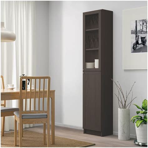 Шкаф книжный венге цаво Билли 330 Ikea купить за 11069 руб в интернет магазине Dg Home