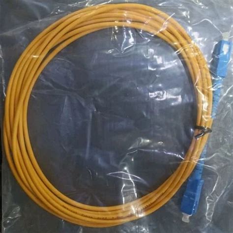 4 Core Lev Sc Patch Cord Pvc Yellow At ₹ 92piece In Bilari Id