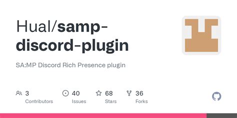 github hual samp discord plugin sa mp discord rich presence plugin