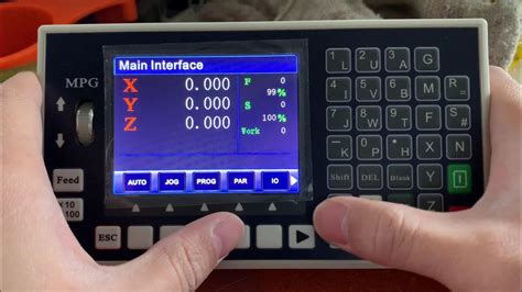 Tc55h 1 4 Axis Topcnc Offline Cnc Controller Youtube
