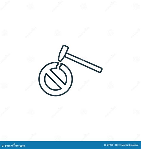 Breaking Limits Icon Monochrome Simple Sign From Performance Collection Stock Vector