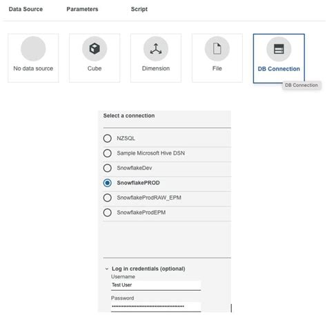 Managing Multiple ODBC Credentials In IBM Planning Analytics Workspace QueBIT