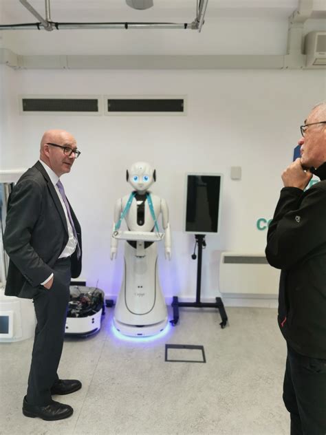Shadow Universities Minister Visits Cobot Maker Space Smart Products Beacon