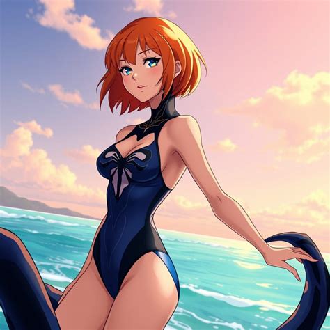 Surreal Beach Goddess Fuses With Dark Venom Symbio Ai Art