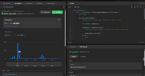 100daysofcode Java Leetcode Codingchallenge 100daysofcode Day42 Problemsolving