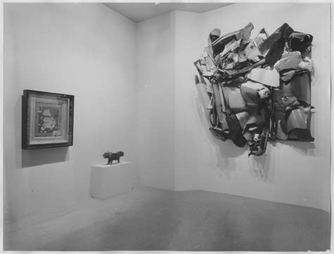 Installation View Of The Exhibition The Art Of Assemblage Moma
