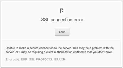 Solución al error ssl chrome Android Lo nuevo de hoy