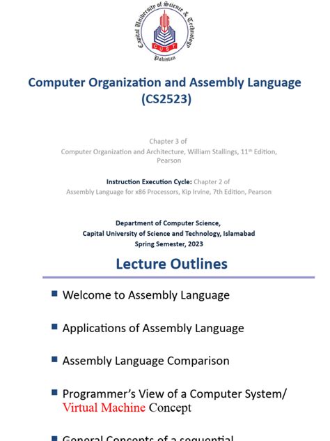 2 Programmer View Of Computer And Instruction Cycle Download Free Pdf Assembly Language