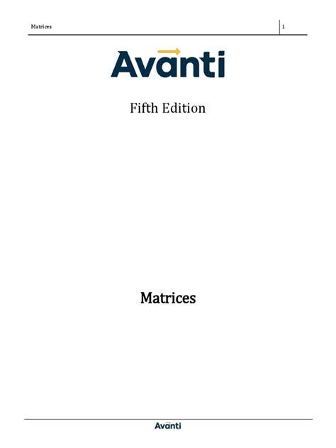maths matrices assignment 1 pdf matrix mathematics