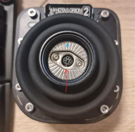 Just Got F16 Stick And Base But Cannot Connect The Two Because The Base Connector Is Facing The