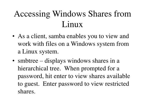 PPT SAMBA PowerPoint Presentation Free Download ID 4445322