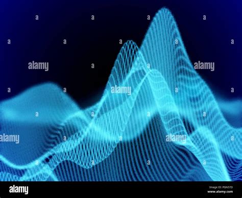 Big Data Abstract Visualization Business Charts Analytics Stock Vector