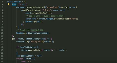 router in vanilla js nishant maurya medium